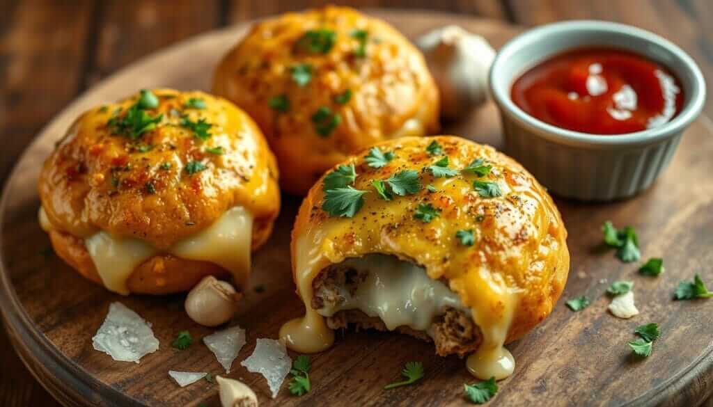 Garlic Parmesan Cheeseburger Bombs Recipe 2025
